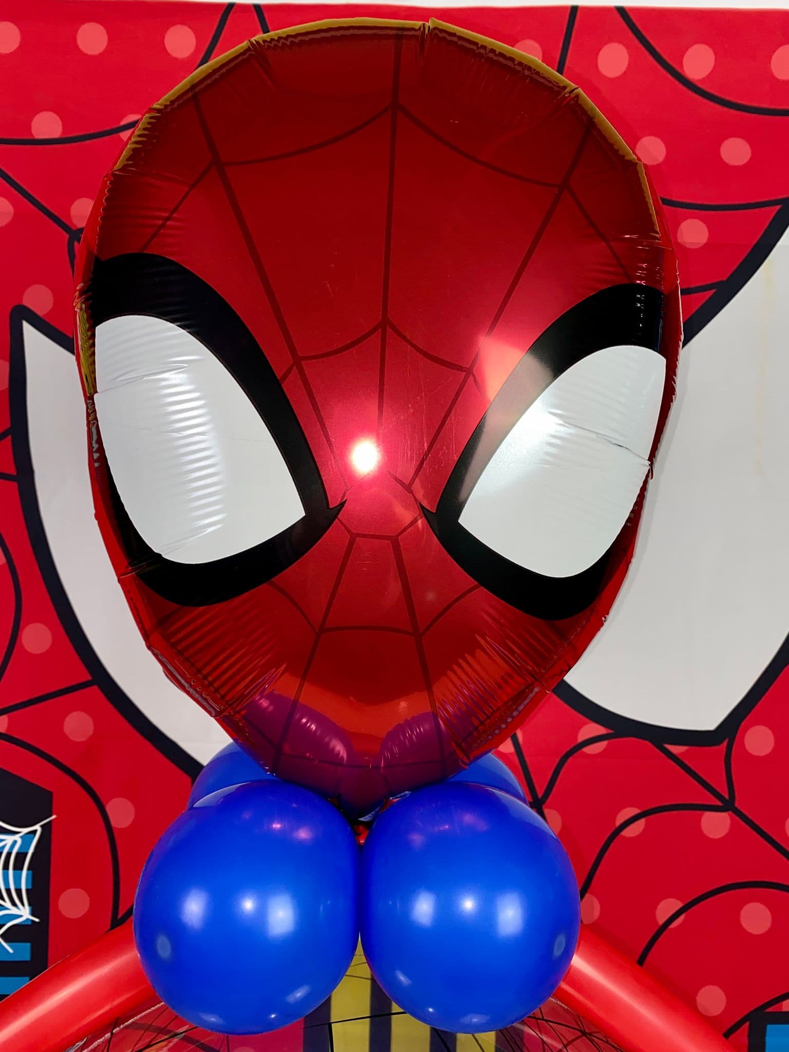 Spider-Man Balloon Body Stack